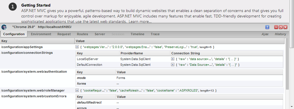 Getting Started With Glimpse In ASP.NET MVC